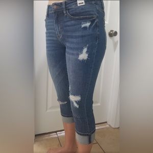 Judy Blue | Jeans | Judy Blue Mid Rise Capris Jeans | Poshmark